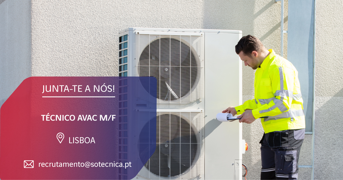 Técnico AVAC M/F | Lisboa
